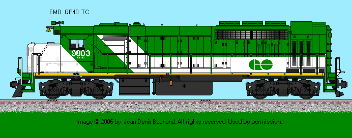 EMD GP40TC Data Sheet