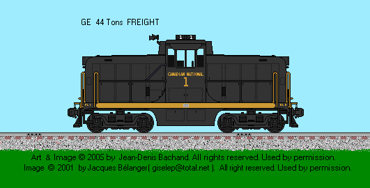 GE 44 Tonner Data